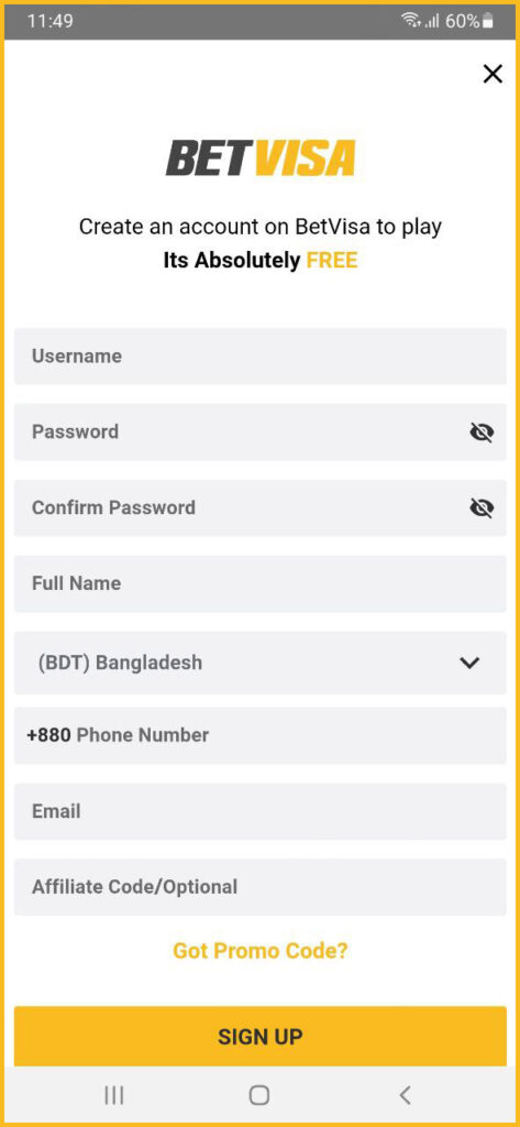 BetVisa App Download for Android (APK) & iOS – Latest Version in Bangladesh